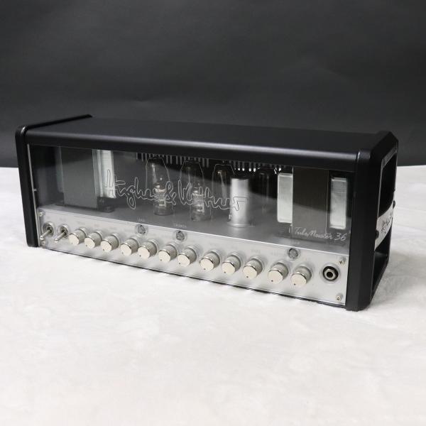 最大36wのパワーが得られるチューブヘッドアンプです。パワー管にEL84管を4本、プリに12AX7管が3本が使用されています。Clean/Crunch/Leadの3Ch.仕様で、Cleanのみ独立した3 Band EQを搭載。Crunch/...