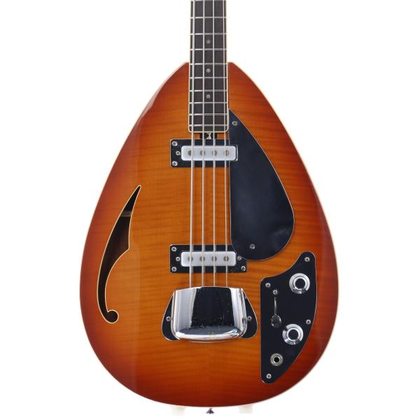 セミアコ構造が生む、太く温かい“歌うベース”サウンド!VOX VBW-3500 SBは、ヴィンテージテイスト漂うセミアコースティック構造を採用したエレキベース。一般的なソリッドボディとは一線を画す、空気感をまとったウォームでふくよかな低音が...