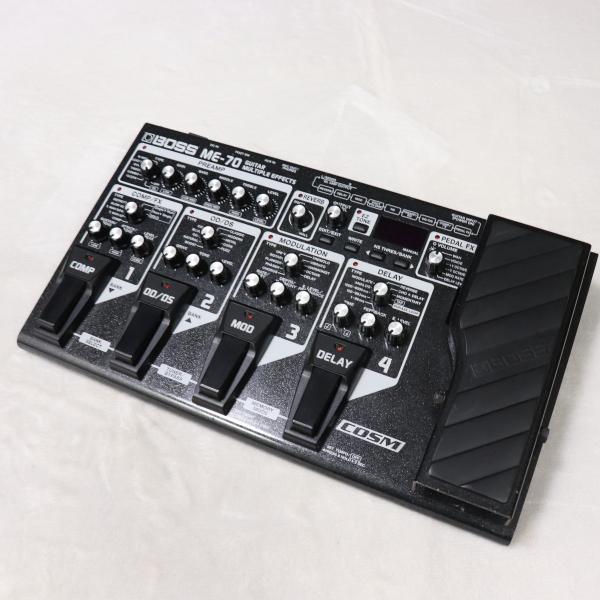 直感的なオペレーションを継承しながらも、サウンドと機能をさらに向上させたギター・マルチ。ME-70は、コンパクト・エフェクター感覚のシンプルなユーザー・インターフェースを誇るMEシリーズのモデル。イージー・オペレーションはそのままに、プリア...