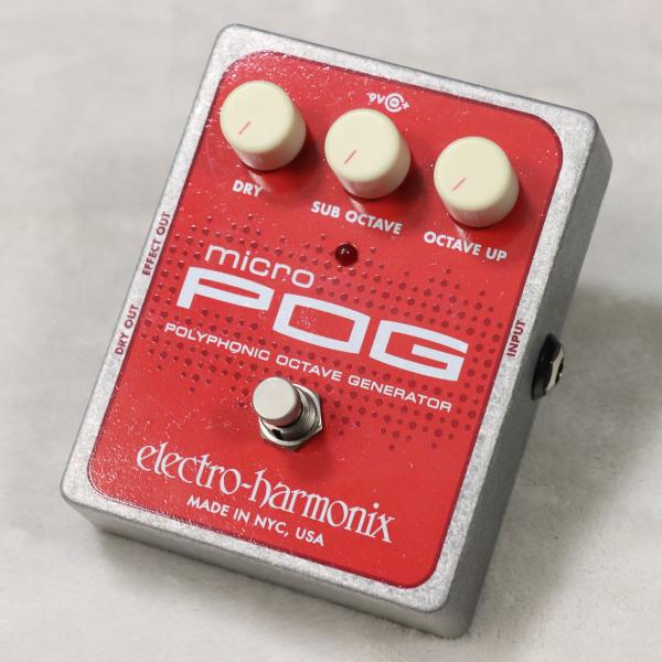 ポリフォニック・オクターブ・ジェネレーターMicro POGは、2005年の登場以来瞬く間にトップアーチストを虜にしたPOGの弟にあたるポリフォニック・オクターブ・ジェネレーターです。単音だけでなく和音にも使用可能で、早く正確なトラッキング...