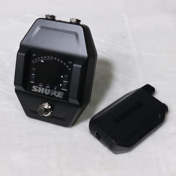 GLX-D ギターペダルデジタルワイヤレスシステム革新的な LINKFREQ周波数自動マネージメント機能、充電式電池、比類ないShureデザインと構造を組み合わせました。ストロボ式およびニードル式ギターチューナーを搭載する GLXD6 ギタ...