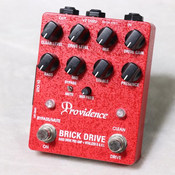 Providenceの技術を凝縮したベース用プリアンプ/オーバードライブ/DI。ナチュラルなドライブサウンドと高品位なプリアンプ性能を兼ね備えた多機能モデル。入力段にはProvidence独自の「Vitalizer B」を搭載し、原音の芯や...