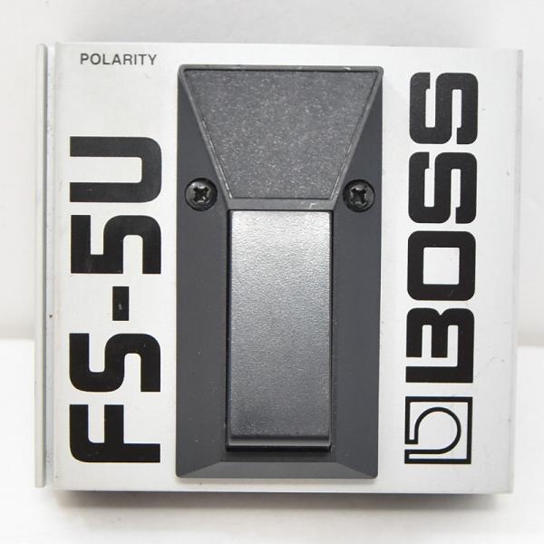 BOSS FS-5U Footswitch が中古で入荷しました！■ モーメンタリータイプのフットスイッチで、アンプやエフェクターの機能切替に最適■ 極性切替スイッチ搭載で幅広い機器に対応可能■ 頑丈なメタル筐体で耐久性抜群、ライブやスタジ...