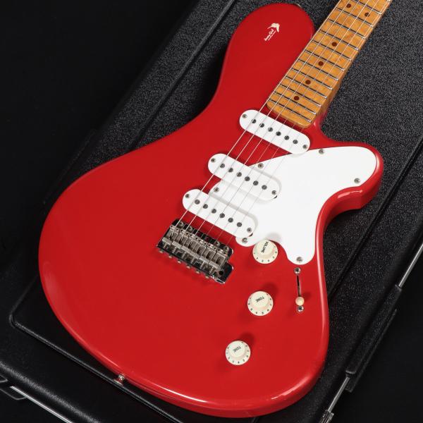 日本国内でほとんど流通しない超激レアブランド、JERSEY GIRLの中古品が奇跡の入荷！北海道旭川市にて個性豊かなギターやベース、エフェクター、ストラップなどをホームメイドで製作している、ホームメイド・ギター工房製作のモデルです。寄せ木細...