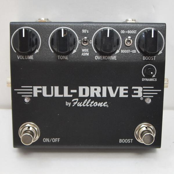 FULLTONE Full-Drive3 / Overdrive Booster が中古で入荷しました！■ JFET入力＋JFETオペアンプ回路で、チューブアンプのような温かみとレスポンスを実現した“チューブライク”サウンド ■ 3ポジショ...