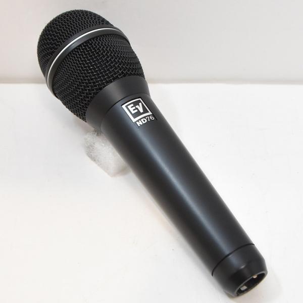 ELECTRO-VOICE ND76 DYNAMIC CARDIOID VOCAL MICROPHONE が中古で入荷しました！■ カーディオイド指向性と大型マイラーダイヤフラムによるクリアでバランス良いボーカル再現。■ 革新的4点サスペン...