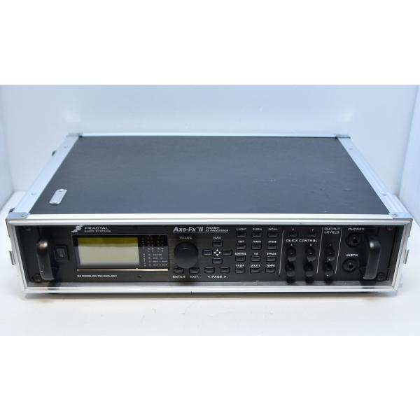 FRACTAL AUDIO SYSTEMS Axe-Fx II  が中古で入荷しました！■ デュアルTigerSHARC DSP搭載による、プリアンプとエフェクトを分離処理する高精度アンプモデリング■ 実在チューブアンプのプリアンプ部とパワ...