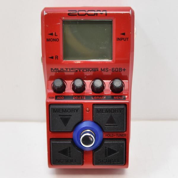 ZOOM MS60B+ MultiStomp  が中古で入荷しました！■ ZOOM MS?60B+は、ベース用に設計されたマルチストンプペダル■ 100種類以上のエフェクトとアンプモデルを搭載し、幅広い音作りに対応■ 最大6エフェクトを同時...