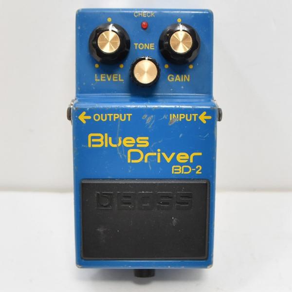 BOSS BD-2 Blues Driver が中古で入荷しました！■ 温かみとレスポンスに優れたオーバードライブ、ブルースやクランチ系に最適■ LEVEL・TONE・GAINの3ノブで、クリーンブーストから深いドライブまで自在に調整■ ピ...