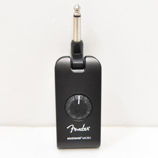 FENDER MUSTANG MICRO が中古で入荷しました！■ Mustang GTX由来の12種のアンプモデルと12種のエフェクトを内蔵し、ギター直挿しで多彩なトーンを再生する超小型ヘッドフォンアンプ■ ギターに直接接続できる可動式プ...