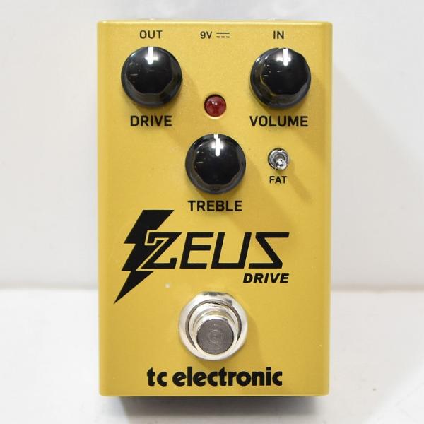 TC ELECTRONIC ZEUS DRIVE Overdrive が中古で入荷しました！■ 伝統的なオーバードライブ回路を踏襲し、クリーンブーストからミッドゲインドライブまでをカバーするアンプライクなタッチレスポンス設計■ クリーン成分...