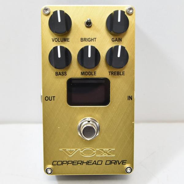 VOX Copperhead Drive / VE-CD が中古で入荷しました！■ 80年代以降のハードロックで象徴的なパワフルなスタック・アンプサウンドを再現するオーバードライブ／プリアンプ・ペダル■ Nutube（新世代真空管）を搭載し...