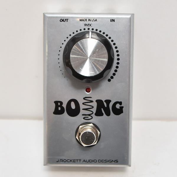 J ROCKETT AUDIO DESIGNS BOING REVERBが中古で入荷しました！■ Fender Deluxe Reverb系スプリングリバーブをモチーフにしたワンノブ・リバーブペダル■ シンプルな操作性ながらライブでも埋もれ...