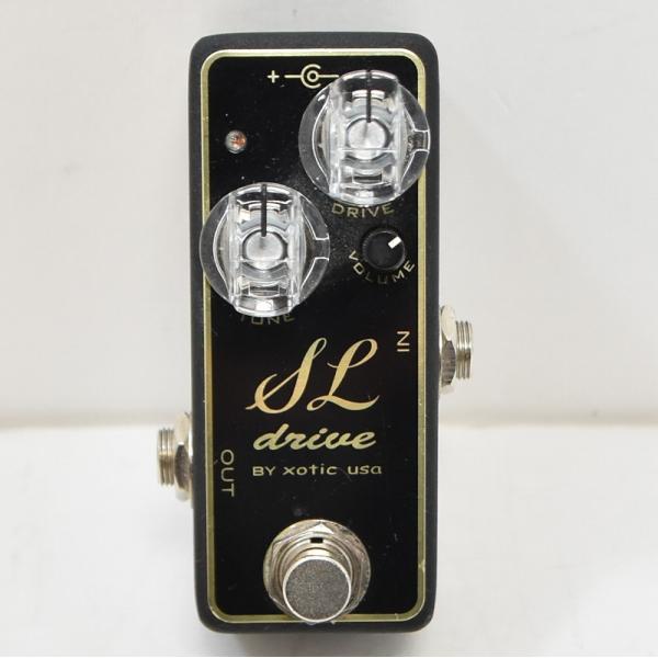 XOTIC SL DRIVE Overdrive が中古で入荷しました！■ 60?70年代のMarshall 1959 Super Lead／Super Bassをモチーフにした、アンプライクなレスポンスを持つオーバードライブ■ ギター側ボ...