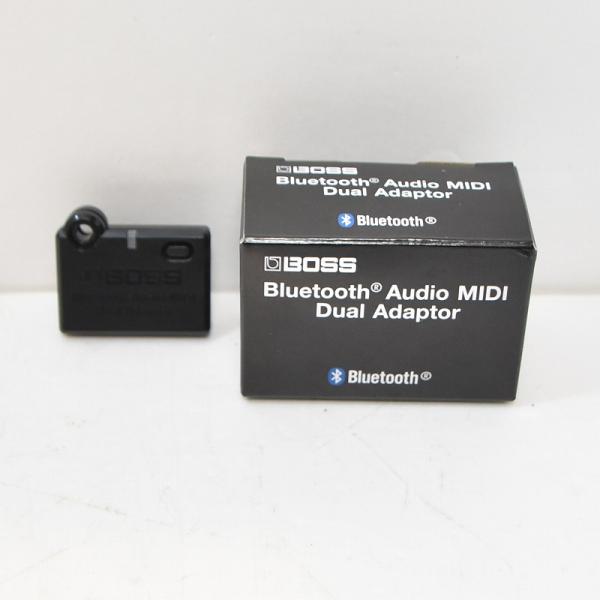 BOSS BT-DUAL Bluetooth Audio MIDI Dual Adaptor が中古で入荷しました！■ 対応するBOSS製品にBluetoothオーディオとBluetooth MIDI機能を追加する専用デュアルアダプター構成...