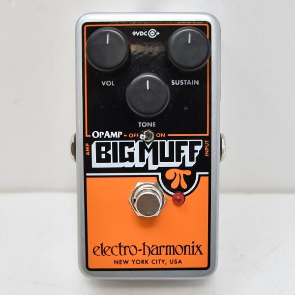 ELECTRO-HARMONIX Op-Amp Big Muff Pi / Distortion / Sustainer が中古で入荷しました!■ 1970年代後半のOp-Amp Big Muffを忠実に再現したリイシューモデルで、往年のサ...
