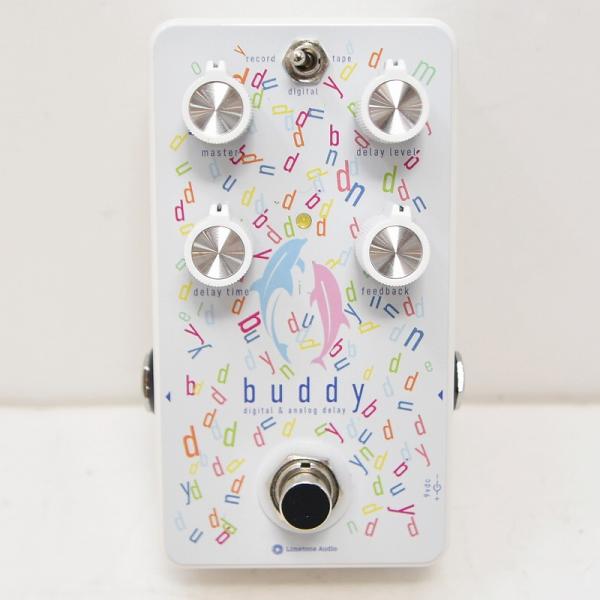 LIMETONE AUDIO BUDDY  が中古で入荷しました!■ 入力されたドライ音をアナログ信号のまま保持し、デジタルで生成したディレイ音を高品質ミキサー回路でアナログミックスして出力する、新コンセプトのディレイペダル ■ 原音のニュ...