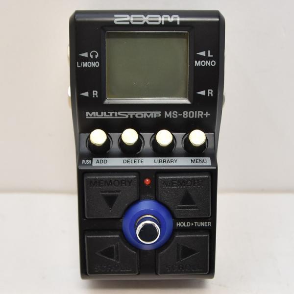ZOOM MS80IR+ MultiStomp が中古で入荷しました!■ 23種類のギターアンプ/キャビネットモデルを搭載し、小型ストンプ1台で本格的なアンプサウンドを再現できる、MultiStompシリーズの最新モデル ■ LOUD/ME...