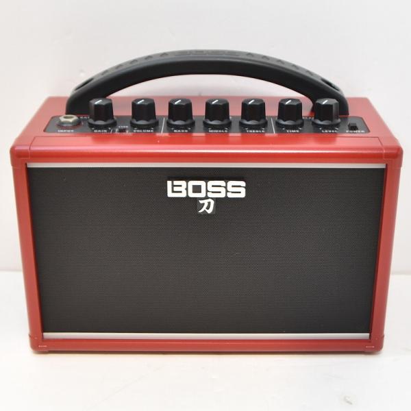 BOSS KTN-MINI / KATANA-MINI RED が中古で入荷しました!■ KATANAシリーズ譲りのBROWN/CRUNCH/CLEANの3タイプを搭載し、小型ながら本格的ロックサウンドを実現■ アナログ・ゲイン回路により段...
