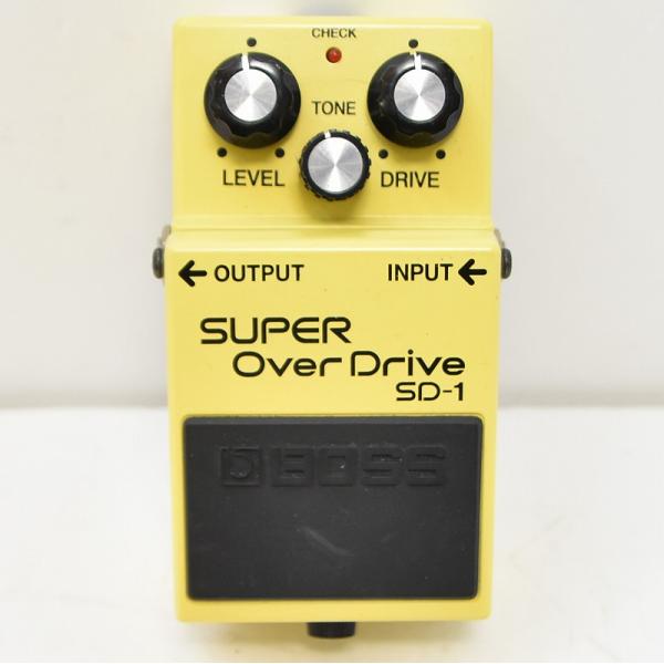 BOSS SD-1 / Super Over Drive が中古で入荷しました!■ 1981年の発売以来ロングセラーを続けるオーバードライブで、真空管アンプの自然な歪みを再現する温かいドライブサウンドを実現するモデル■ 非対称クリッピング回...