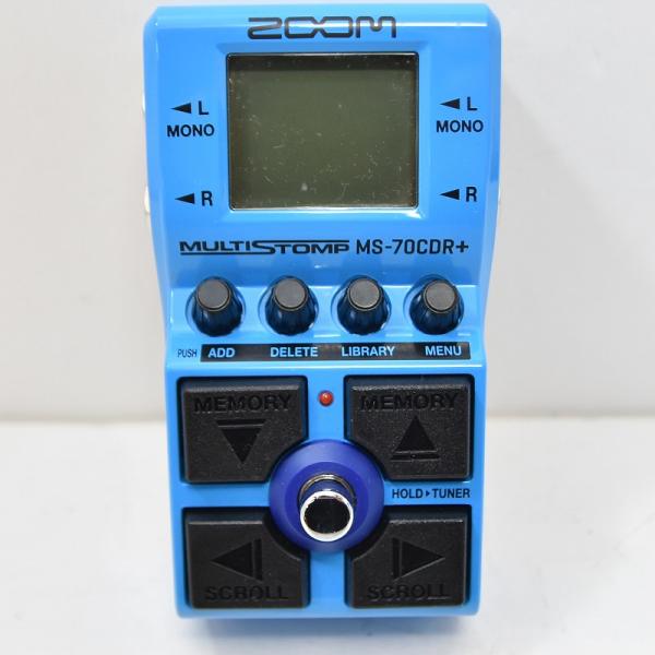ZOOM MS-70CDR+ / Multi Stomp が中古で入荷しました!■ コーラス ディレイ リバーブを中心に合計 149 種の空間系エフェクトを搭載し、最大六エフェクトを自由に組み合わせて多彩な響きを創出する構成■ フラットな位...
