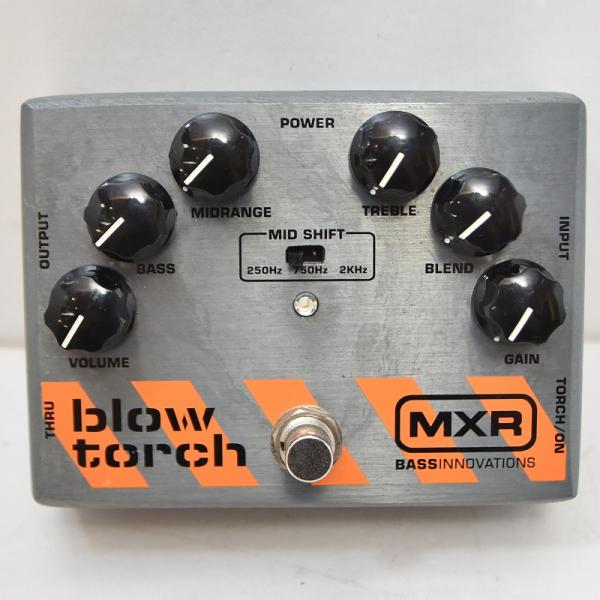 MXR M181 / Blow Torch が中古で入荷しました!■ 図太いチューブサウンドからヒステリックなディストーションまでを幅広くカバーするベース専用ハイゲインディストーション■ BASS/MIDRANGE/TREBLEの3バンドE...