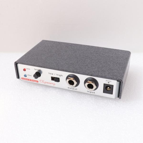 LEMON &amp; GINGER / CE Preamp carpet が中古で入荷しました!ヒット商品であるCEプリアンプからフットスイッチを取り外しました。フットスイッチを取り外し、コントロール部を側面に配置することで、カーペットの...