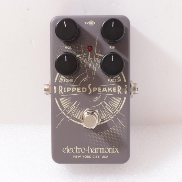 Electro-Harmonix Ripped Speakerが中古で入荷しました!Ripped Speaker Fuzz はファズのルーツをともいうべきサウンドをコンセプトにしたモダンファズであり、初期のギターやベースの歪んだサウンドを作...