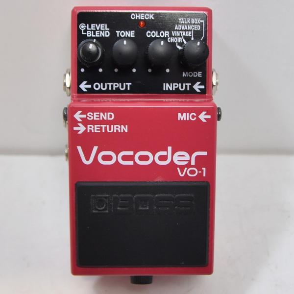 BOSS VO-1 Vocoder が中古で入荷しました!■ ギター ボーカル シンセを融合させたコンパクトペダルで 人声を用いたクラシックボコーダー効果を実現する設計■ Vintage Advanced Talk Box Choir の4...