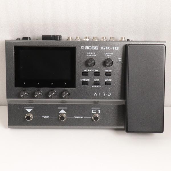 BOSS GX-10 with BT-DUAL が中古で入荷しました!次世代AIRDアンプテクノロジーを搭載したコンパクトマルチエフェクターです。高品位なアンプとエフェクトを多数内蔵し プロクオリティのサウンドを直感的な操作で提供します。カ...