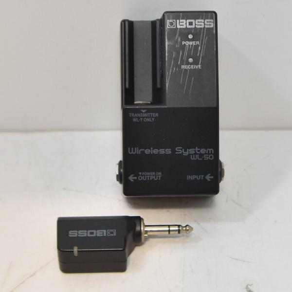 BOSS WL50 Wireless System が中古で入荷しました!■ ペダルボード組み込み前提のコンパクト設計によるワイヤレスシステムの高い実用性 ■ 2.4GHz帯デジタル伝送と約2.3ms低遅延による高音質かつ安定した信号通信 ...