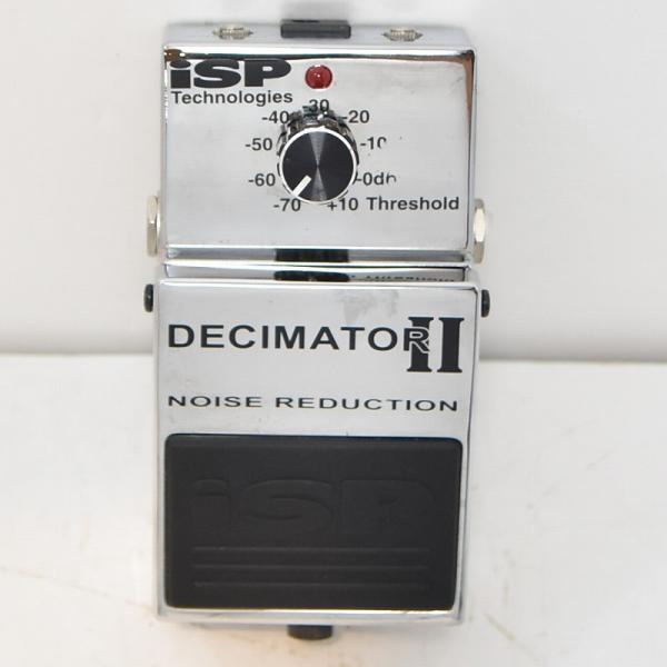 ISP TECHNOLOGIES Decimator II / Noise Reduction  が中古で入荷しました!ギター信号のノイズを自然に抑制し、サウンドのニュアンスを損なわない高性能ノイズリダクションペダルです 演奏していない時だ...