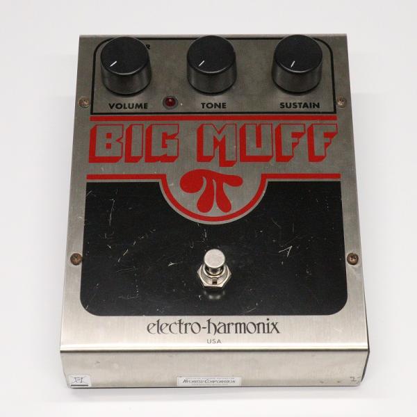ELECTRO-HARMONIX BIG MUFF PI ORIGINAL が中古で入荷しました!■ ジミ・ヘンドリックスやサンタナらが愛用したオリジナルBIG MUFFを再現し濃厚で重厚なファズ/ディストーションを実現する伝統モデル■ 4...