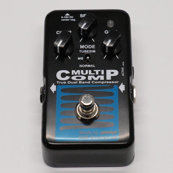 EBS MULTI COMP Blue Label  が中古で入荷しました! ■ ベース用コンプレッサーの定番「マルチコンプ」が進化したBlue Labelモデル■ SENSノブ追加で、演奏スタイルに応じた繊細なコンプレッション調整が可能■...