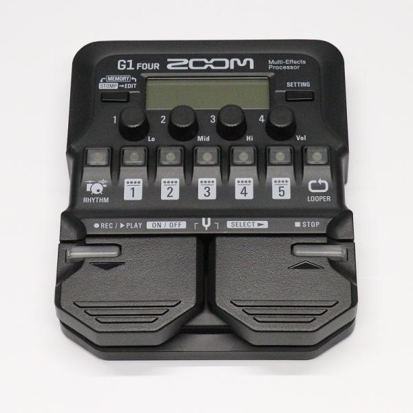 ZOOM G1 Four / Guitar Multi-Effects が中古で入荷しました!多彩なアンプモデルと定番エフェクトを内蔵し クリーンからハイゲインまで幅広い音作りが可能ですリズムマシンとルーパー機能を搭載しており 自宅練習やフ...