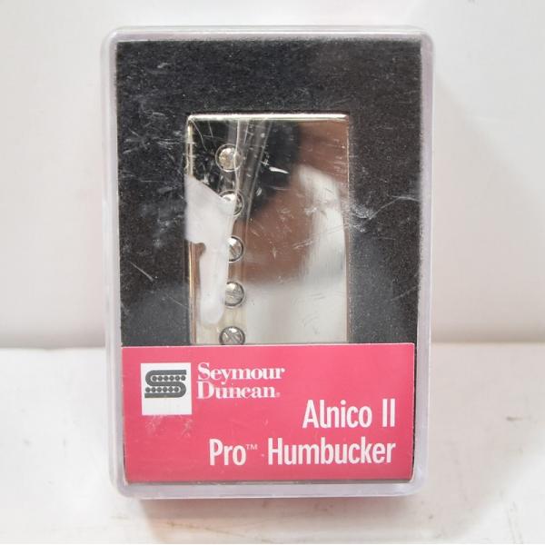 SEYMOUR DUNCAN APH-1b Alnico II Pro Nickel が中古で入荷しました!■リード線36cm 通電確認済■ アルニコ2マグネットとヴィンテージ出力コイルの組み合わせによるウォームでスイートなハムバッカーサウ...