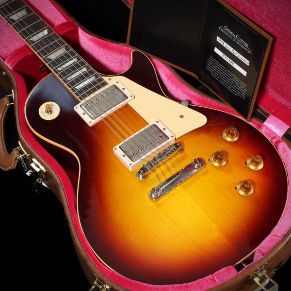 1959 Les Paulと並び、"The Les Paul"と言う名に相応しい、1958 Les Paul Standard！60周年アニバーサリー・モデルでアップデートされた、アンポッテッドのカスタムバッカー・ピックアップやLuxe製バ...