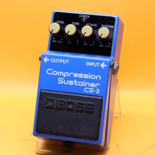 発売以来ロングセラーを続けるBOSSのコンプレッサーペダル「CS-3 Compression Sustainer」クリアなサウンドどローノイズ。EQ装備でコンプレッサーにありがちな音のつまりも解消してくれます。幅広いニーズに対応できるモデル...