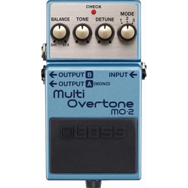 MO-2は、ローランドの独自技術「MDP（Multi-Dimensional Processing）」により、原音に新たな倍音を加えることで厚みと広がりを与える独創的なコンパクト・ペダルです。シンプルかつ直感的な操作で音づくりができ、ステレ...