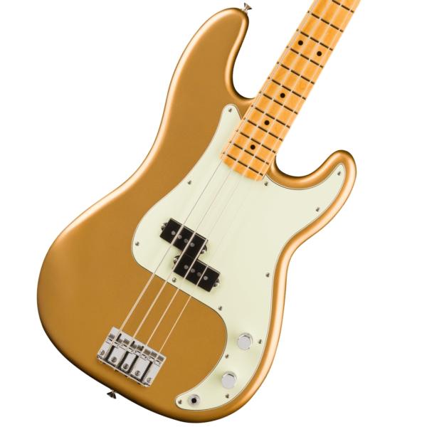 75周年を迎えるプレシジョンベースの特別カラーモデルが登場！Player II Precision Bassは、Fenderならではのアイコニックなサウンドとスタイルを受け継ぎながら、現代のプレイヤーに向けたアップデートを施したステージユー...