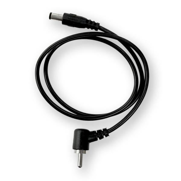 Type1のFlex Cableは黒色で、センターマイナスの5.5/2.1mm DCプラグを備えています。これは最も一般的なタイプで、BOSS規格とも呼ばれています。ほとんどの用途に対応するため、L字型プラグと10mmバレルを備えたこのフレ...