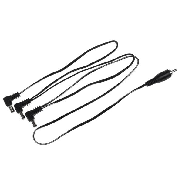 このフレックスケーブルを使用すると、パワーサプライの1つのコンセントから3つのペダルに電源を供給することができます。3つのペダルに同じ電圧が供給され、最も一般的な5.5/2.1mmセンターマイナスDCプラグを使用していることを確認してくださ...