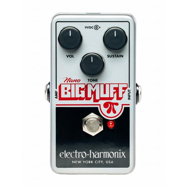 数えきれないほどの伝説のプレイヤーが愛用している、Electro-Harmonixを代表するペダルBig Muffがこんなに小さくなりました。Nano Big Muffは、現行のBig Muffと同じ回路を持ち、小さくなってもリッチでクリー...