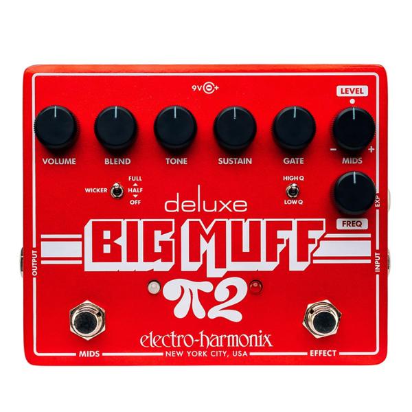 Deluxe Big Muff Pi 2は、オリジナルの特徴である力強くざらついた中音域と、BigMuffらしい伸びやかなサステインを受け継ぎながら、より柔軟な音作りを可能にしています。VOLUME、TONE、SUSTAINの基本コントロー...