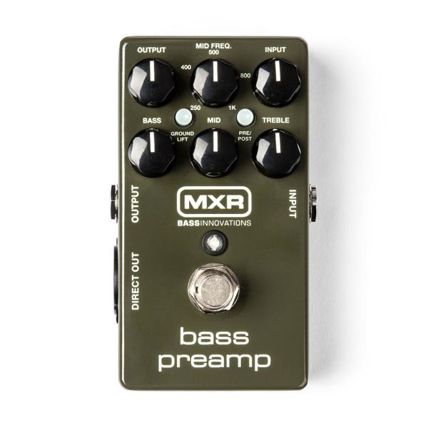 MXR BASS PREAMPは、プロフェッショナルなベーシストのニーズに応える、高品質で多機能なプリアンプペダルです。ライブやスタジオでの使用に適した設計で、幅広いサウンドメイキングが可能です。