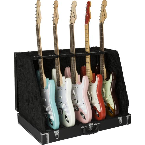 持ち運び可能なフェンダーケーススタンドFender Instrument Case Standsは、複数本の楽器を保護、そしてディスプレイするのに便利なアクセサリーです。一見トラディショナルなルックスのケースは、組み立てると見栄えもラグジュ...