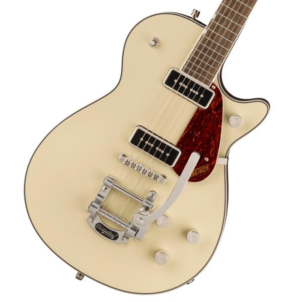GretschエレクトロマチックNEWモデル！Electromatic Jetは、無駄を一切排除した、完璧でピュア、そしてパワフルなGretschギターです。大胆でダイナミック、そして明瞭なグレッチ本来のサウンド、洗練されたスタイリング、そ...