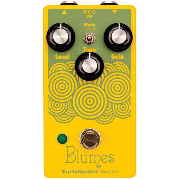 BlumesはEQDのトップセラーPlumes（TS系オーバードライブ）をもとにベース用として開発されたオーバードライブです。Plumesよりも低音をはっきり発音し、粒立ちも良く反応も早いためどんなスタイルのベーシストにも対応します。基本的...