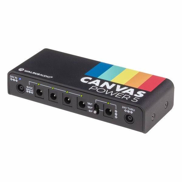 Canvas PowerはCanvas Power 5、Canvas Power 8、Canvas Power 15、Canvas Power 22の4機種のラインナップ*の、最新のペダルボードにも適応するシンプルながらハイパワー、ハイスペ...