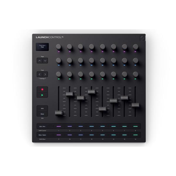 DAWもハードウェアも直感操作のプレミアム品質コントローラーLaunch Control XL 3は、USBおよびMIDI入出力、8本のフェーダー、24個のロータリー・エンコーダー、16個のプログラム可能なボタン、専用のトランスポート・コン...